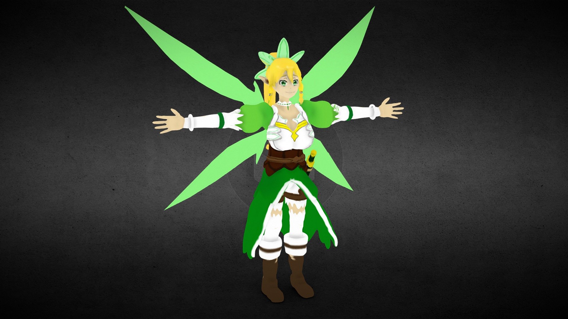 Leafa - Buy Royalty Free 3D model by Xillute | Dev (@janchristian ...