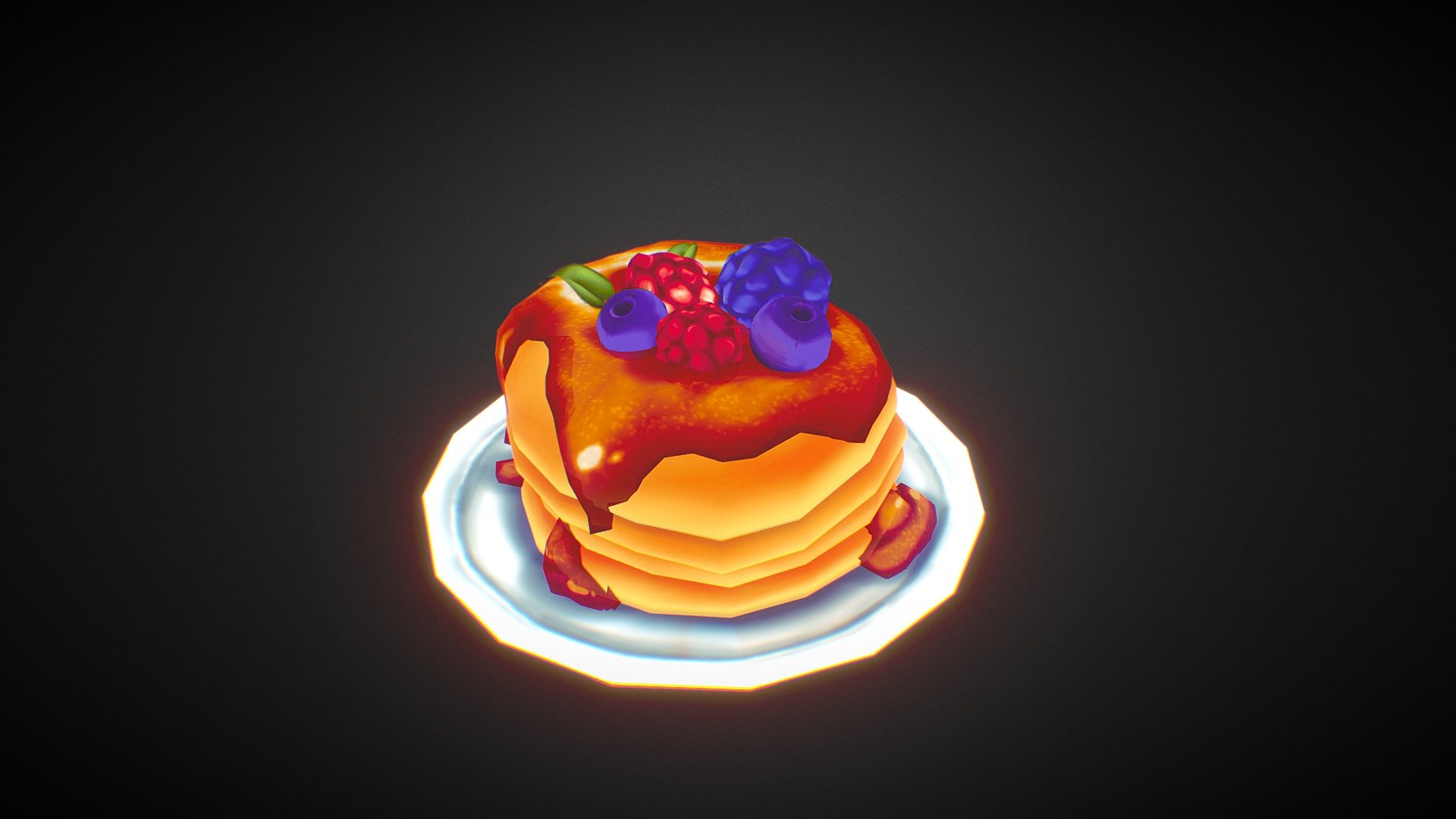 PANCAKE - 3D model by james (@mjerswinmc) [b65b86b] - Sketchfab