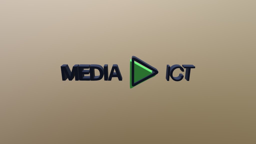 Media Ict logo experiment - Download Free 3D model by rive [b65ba78 ...