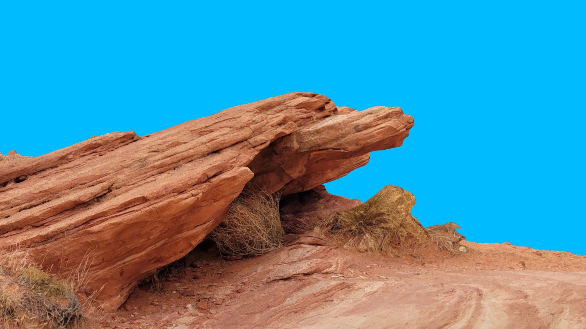 Sand Hollow Sandstone Protrusion - Buy Royalty Free 3D model by ...