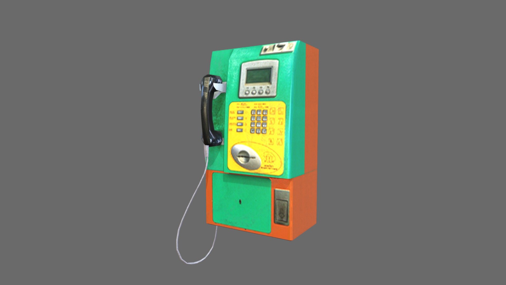 Public Telephone - 3D model by MadAssets [b65cdfc] - Sketchfab