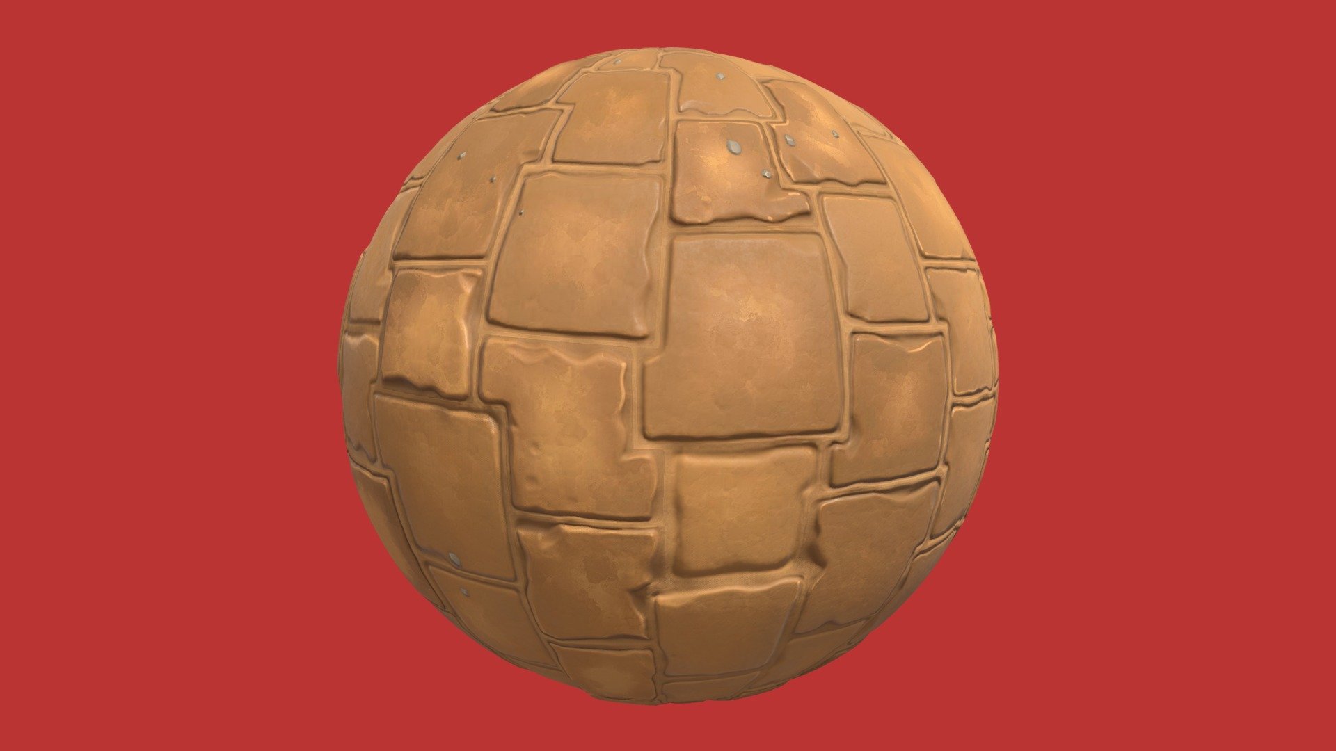 Stylized Desert Tiles Material 06 - Buy Royalty Free 3D model by ...