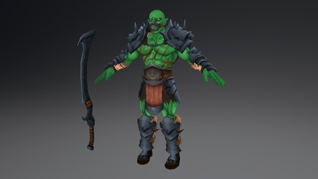 Orc - 3D model by walking_gamer [b65e32a] - Sketchfab