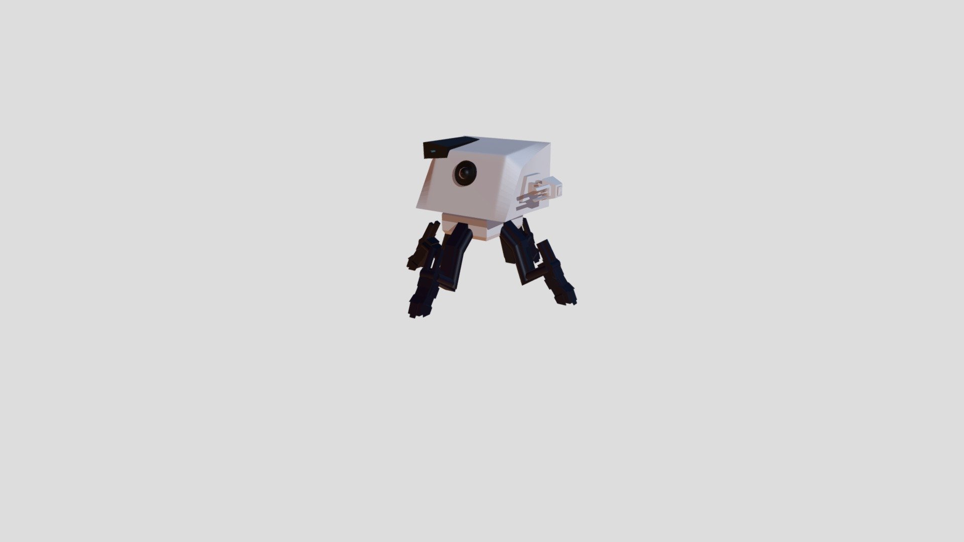 Low-poly USA builder mech - 3D model by Denis Dubenskyy (@dubensky456 ...