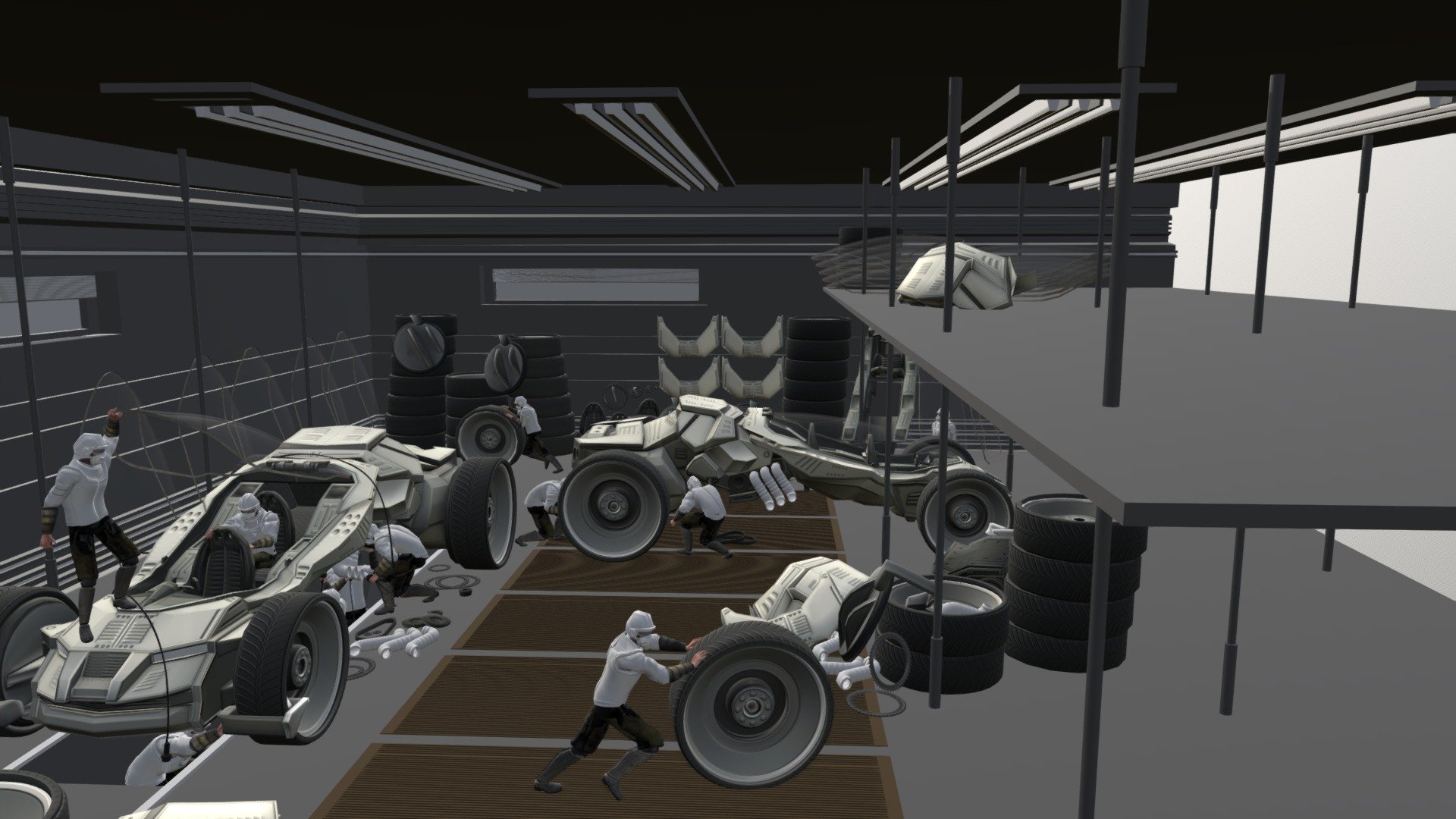 Workshop Render Scene - 3D model by meson [b661c59] - Sketchfab