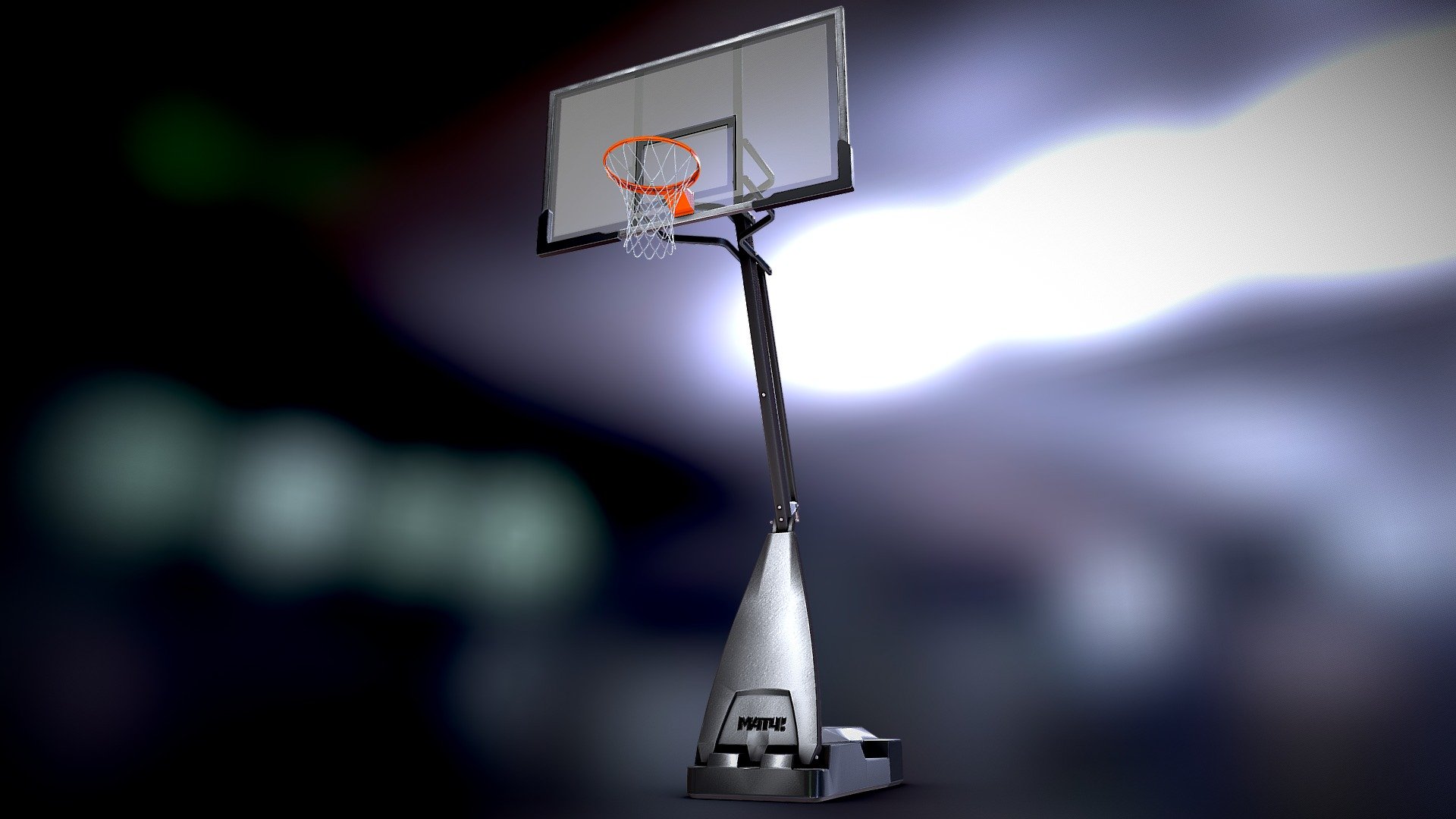 Bascketball Backboard - 3D model by Korneev Nikita Kirillovich ...