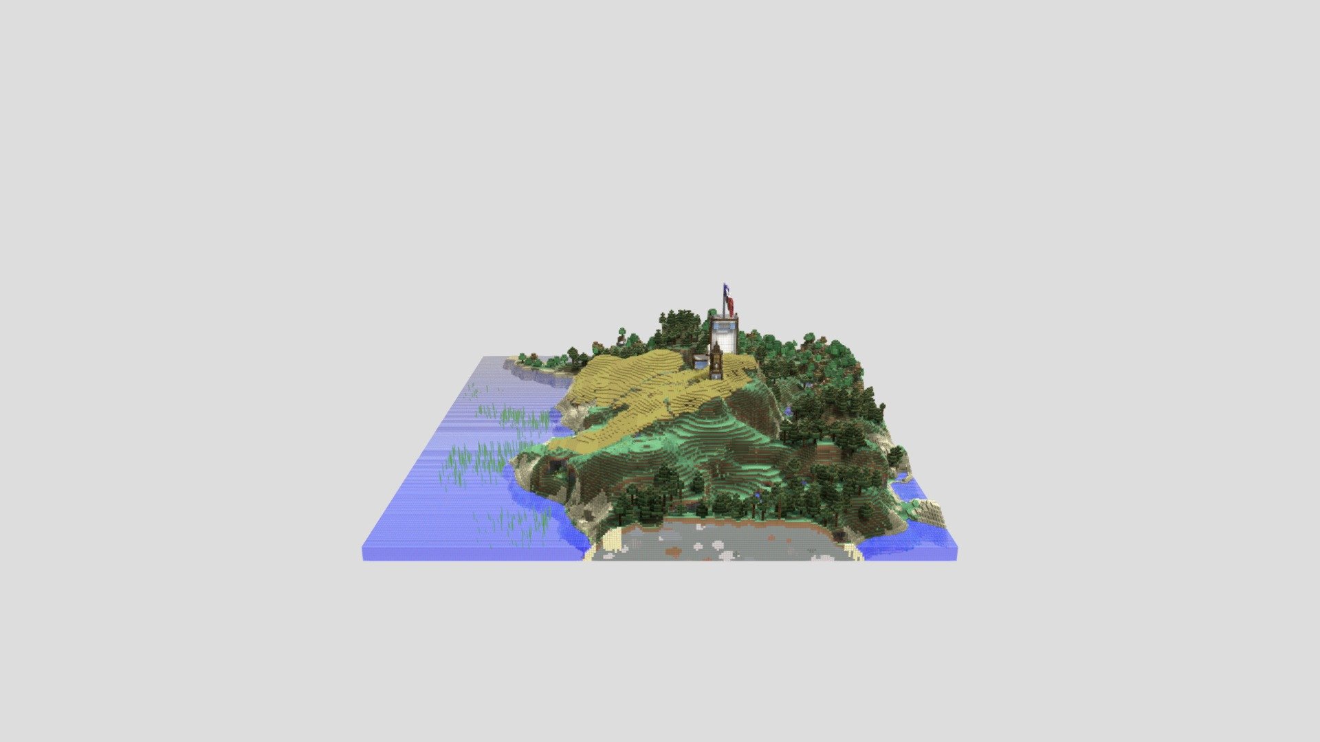 world - 3D model by fufferfish [b6638c9] - Sketchfab