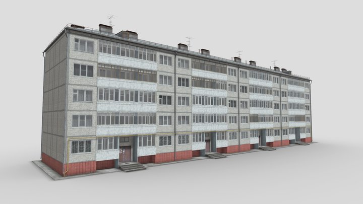 Russian-house 3D models - Sketchfab