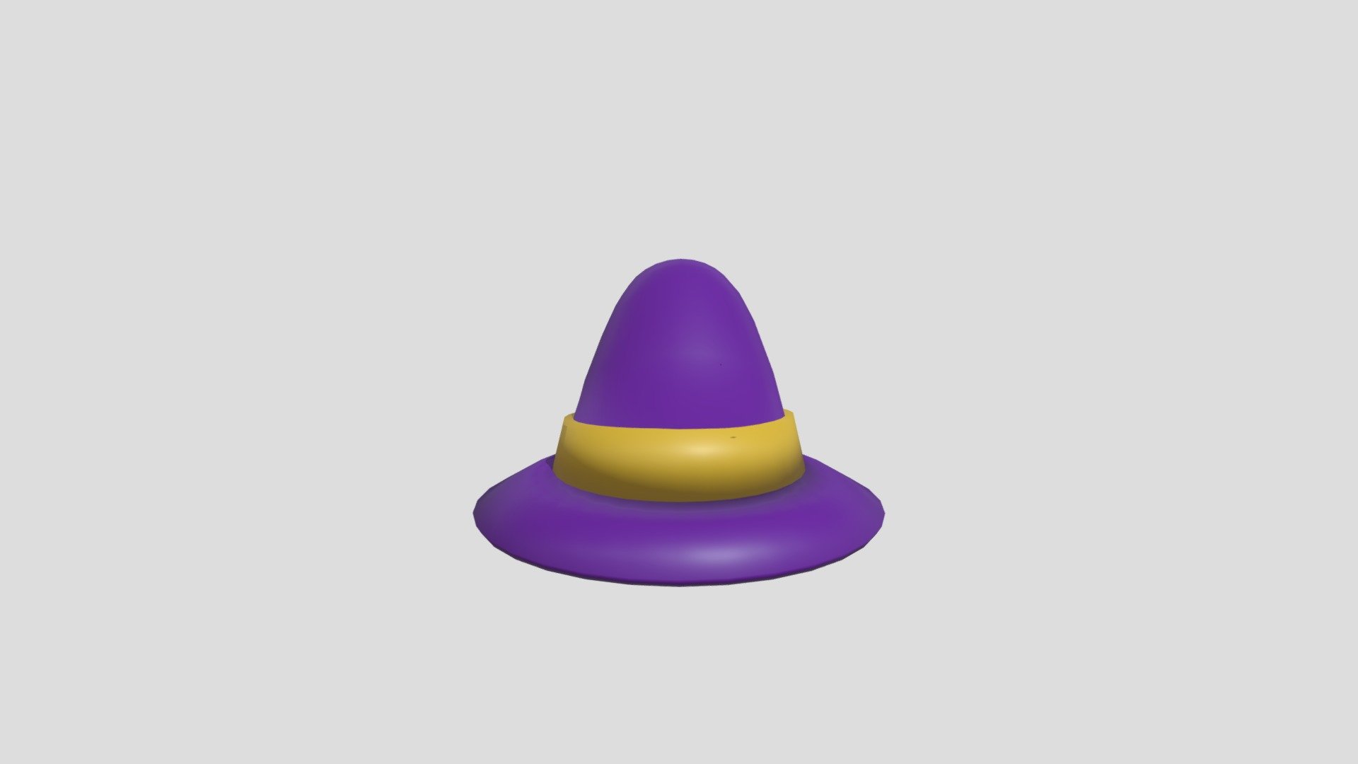 Cartoon Wizard Hat - 3D model by kyouma666 [b664be6] - Sketchfab