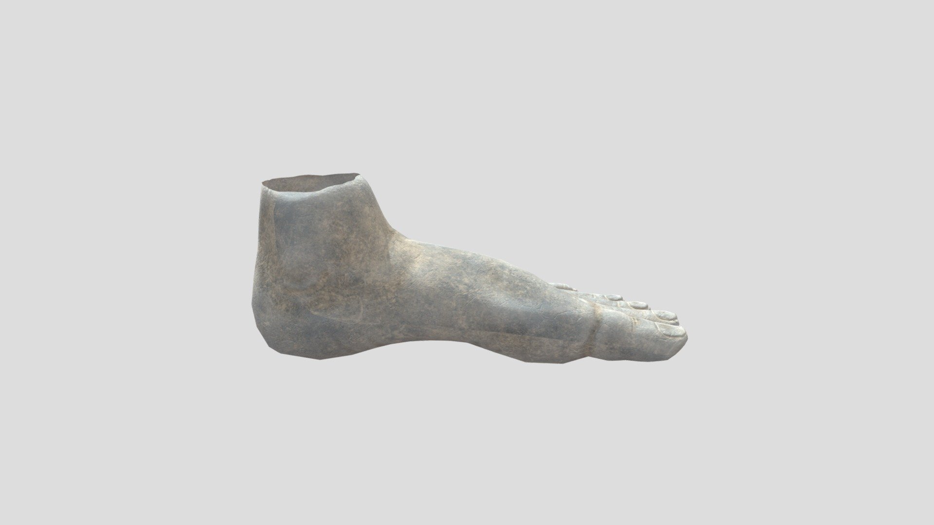 Human Foot Sculpt - 3D model by amy.aston.495 [b66643b] - Sketchfab