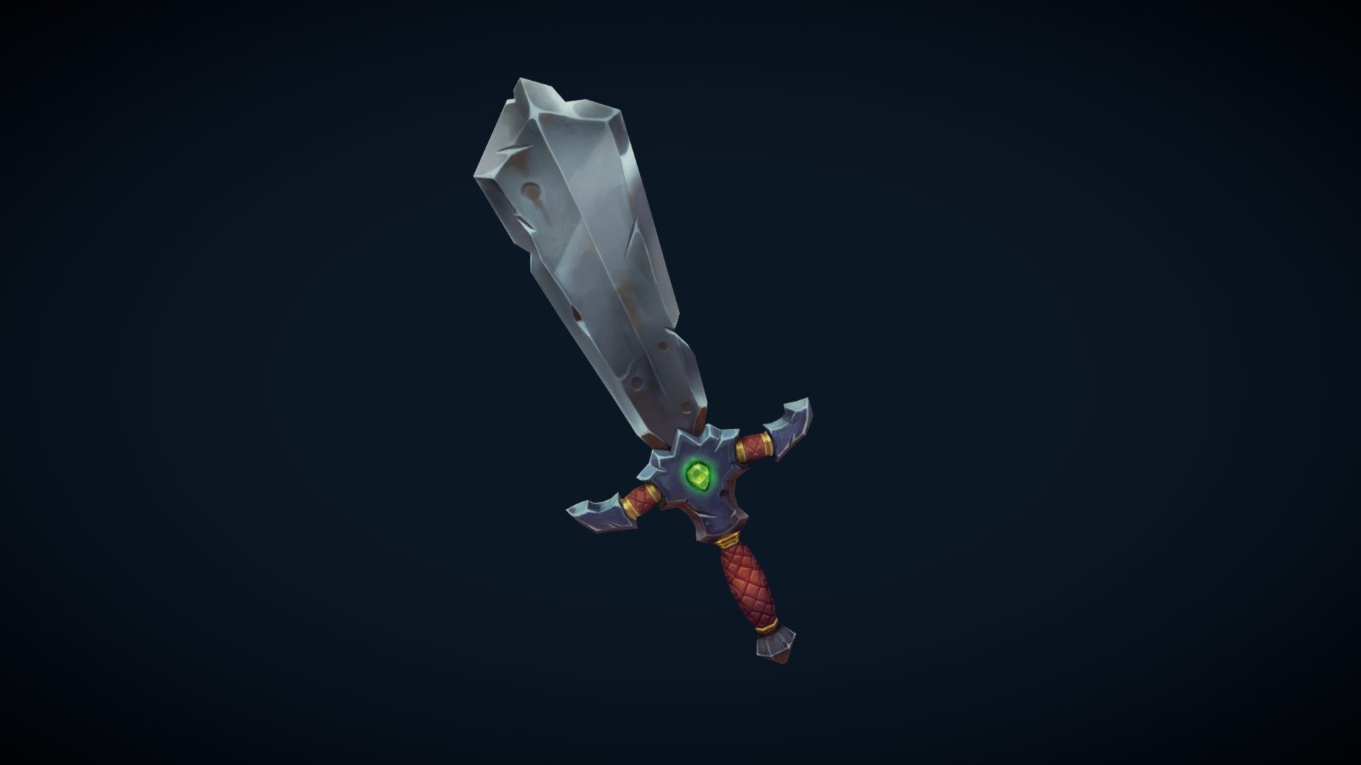 HandPainted_sword - 3D model by Charly Avila (@carlosavila) [b6668ee ...