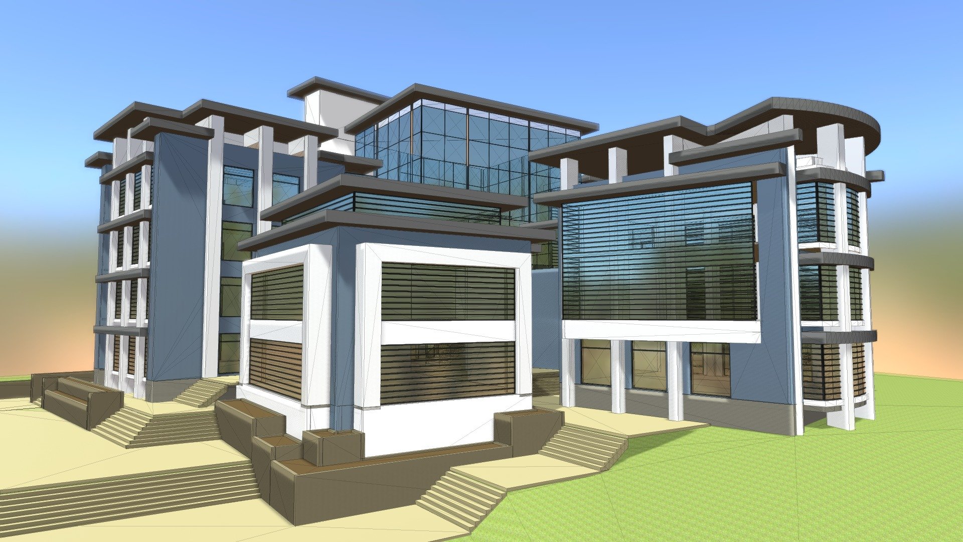 Multi-purpose Meta-structure B - Buy Royalty Free 3D model by Metaroy ...