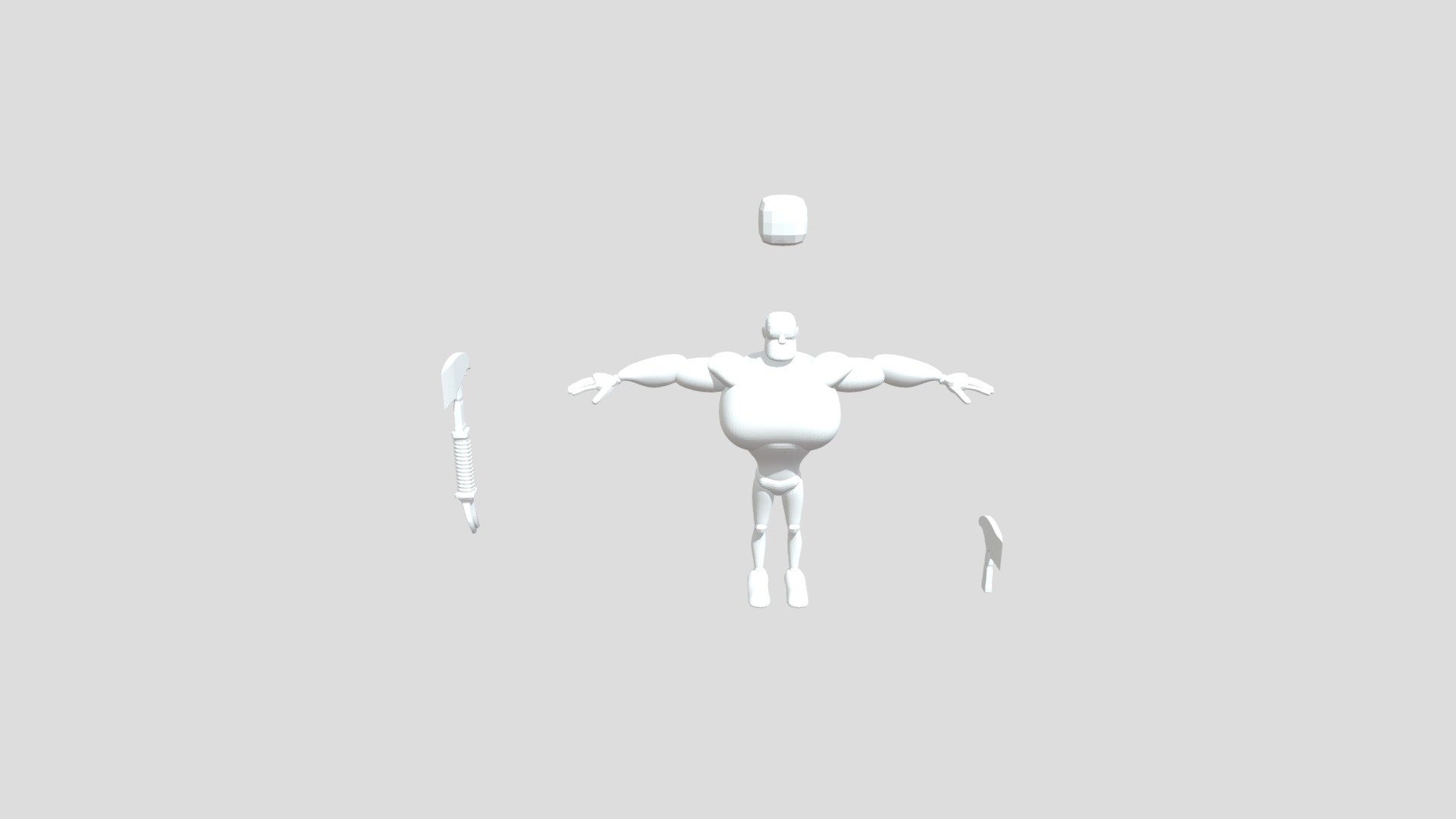 CODER_Desafio2_Character-Leñador_ TPose_v3 - Download Free 3D model by ...