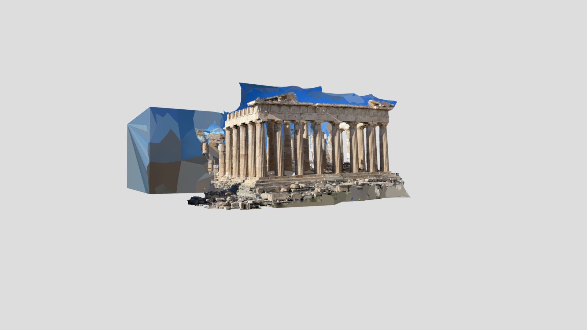 Acropolis Athens - Download Free 3D model by 360tvr [b6689b5] - Sketchfab