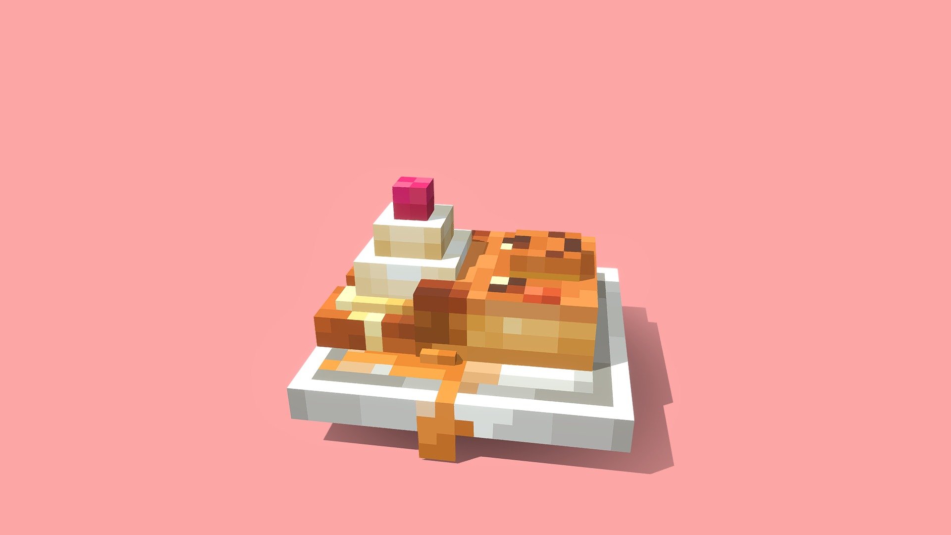 Lunar pancake - 3D model by BunnyWonderland [b668c58] - Sketchfab