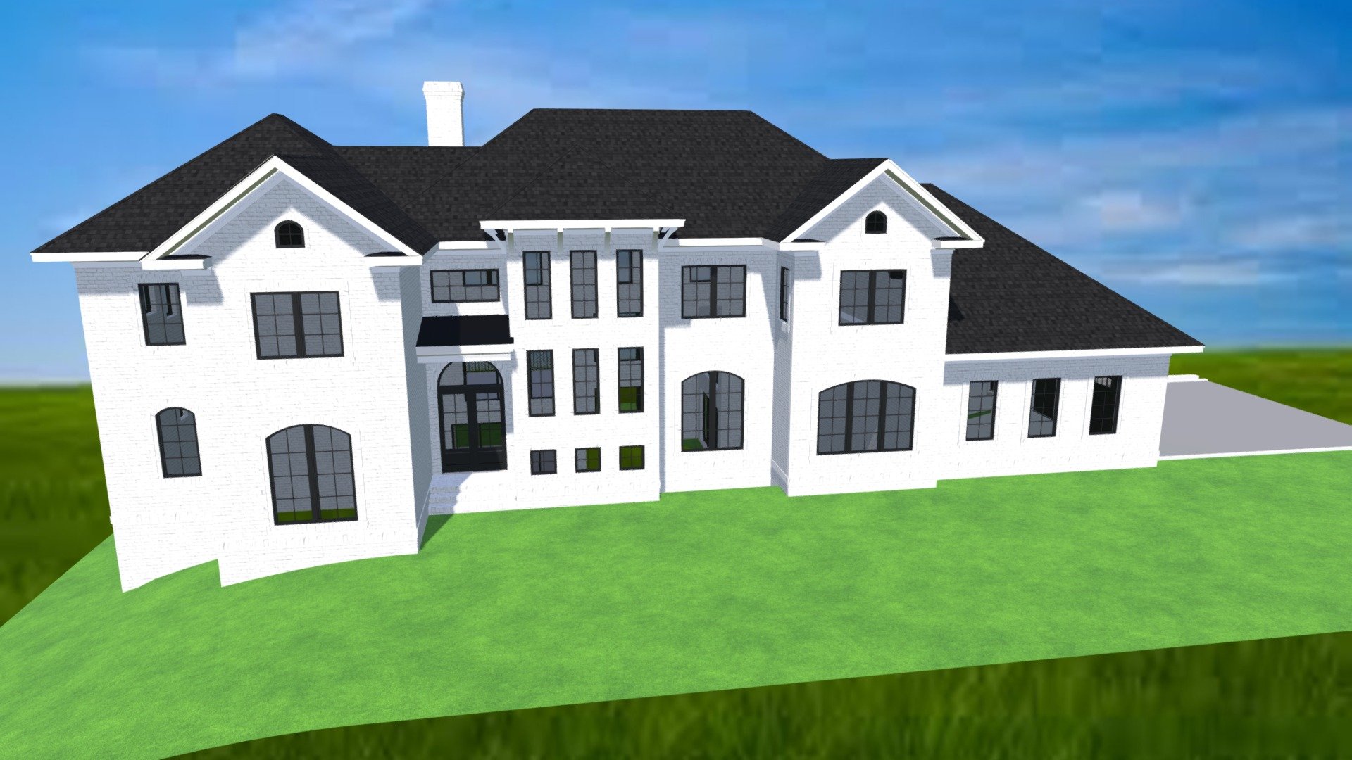 Bost - 360 spin model of 3D house - 3D model by Render3DQuick [b66a624 ...