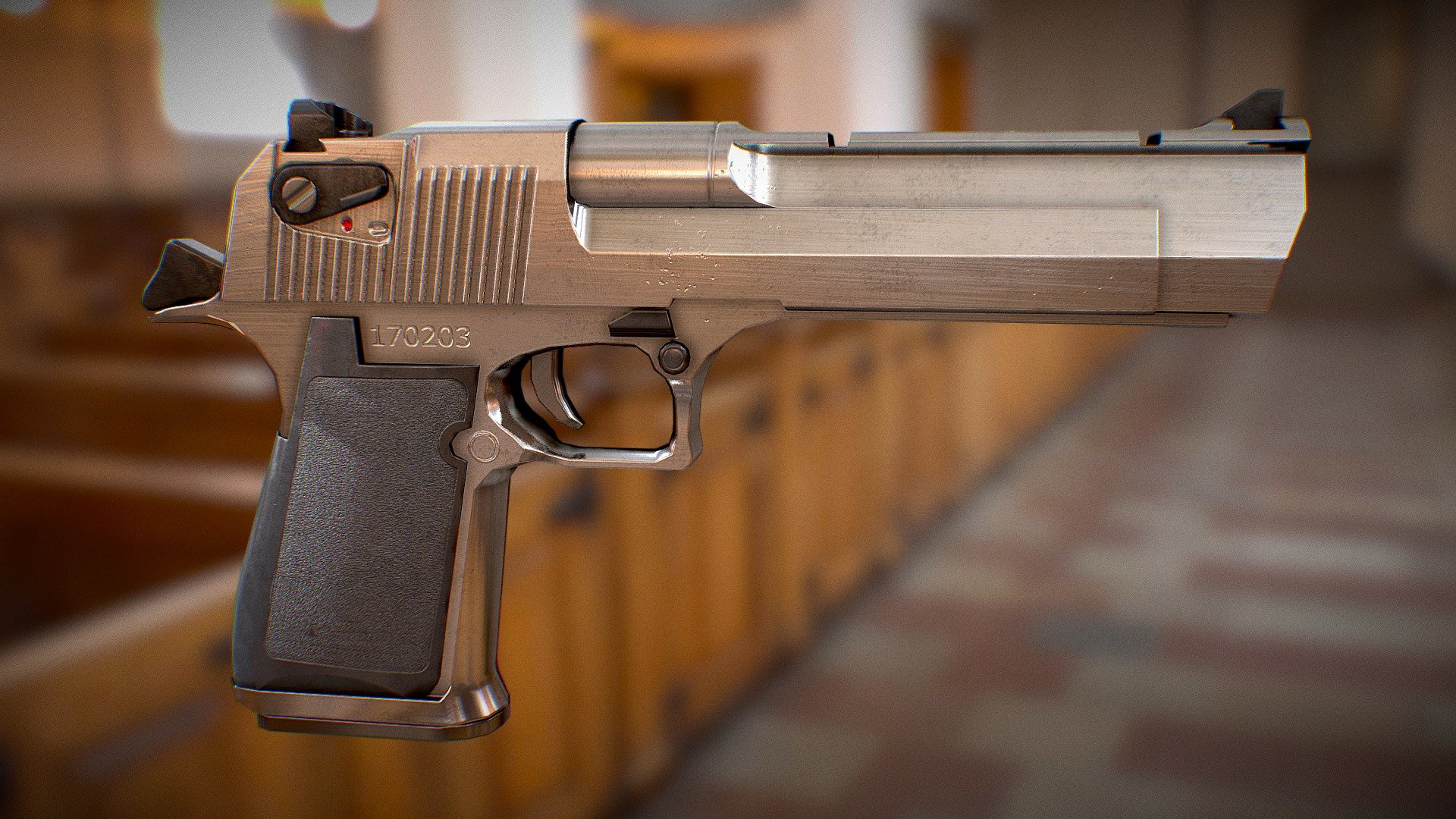Desert Eagle - 3D model by _yalcinn [b66aadc] - Sketchfab