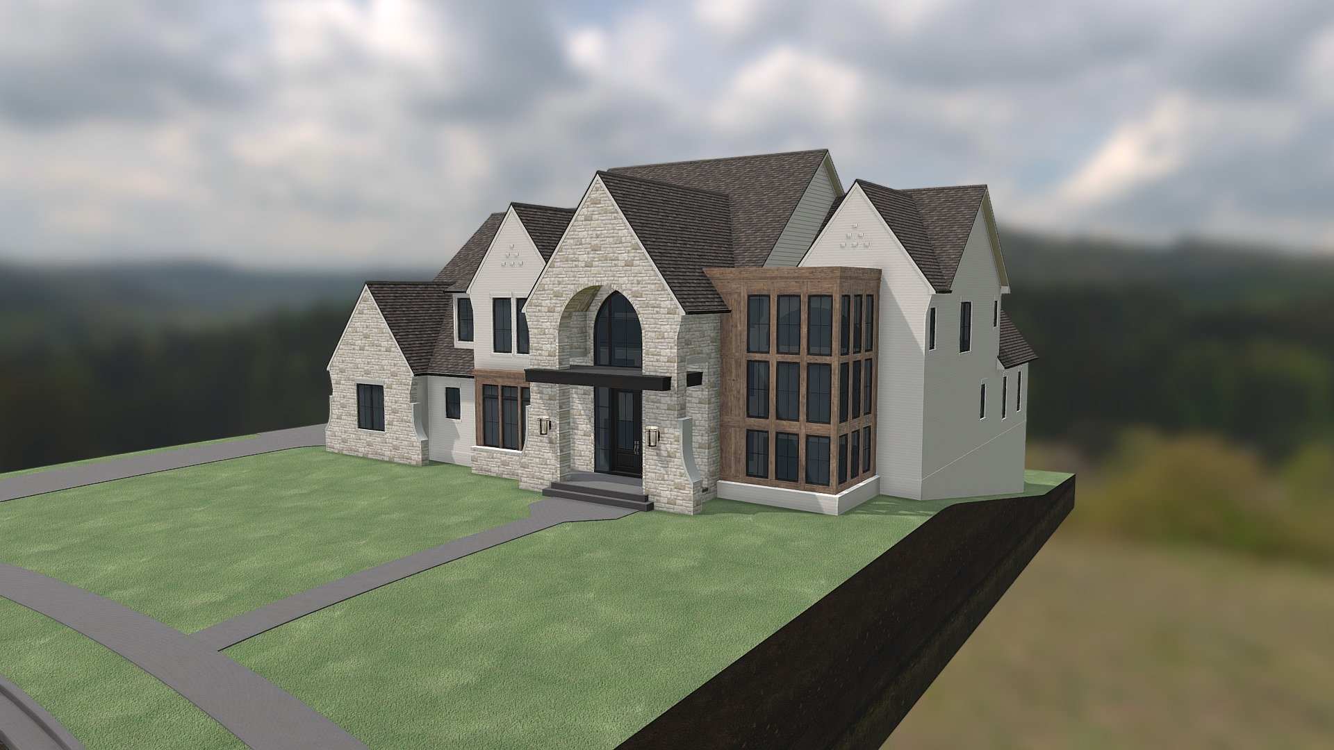 Kamm Residence - 3D model by XR3D.com (@XR3D) [b66acdb] - Sketchfab