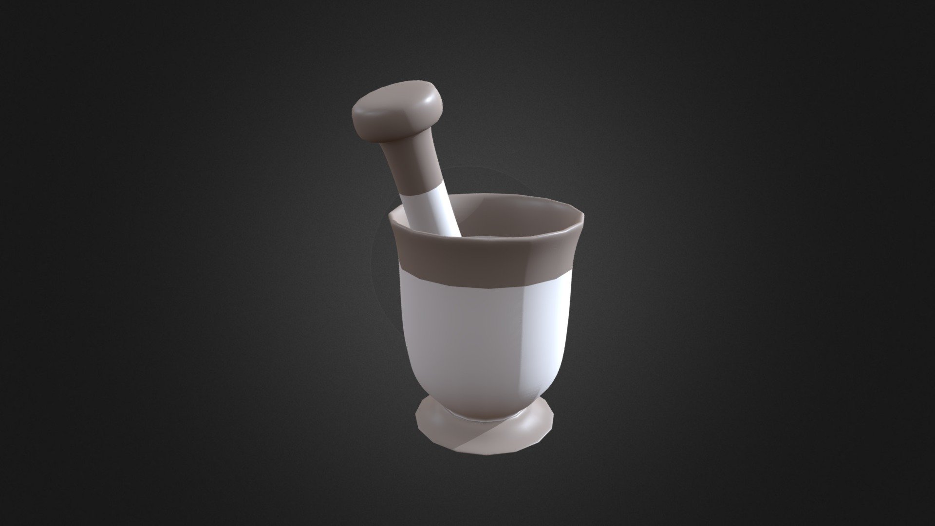 Mortar - Download Free 3D model by Luis Gear (@gearfox) [b66ba73 ...