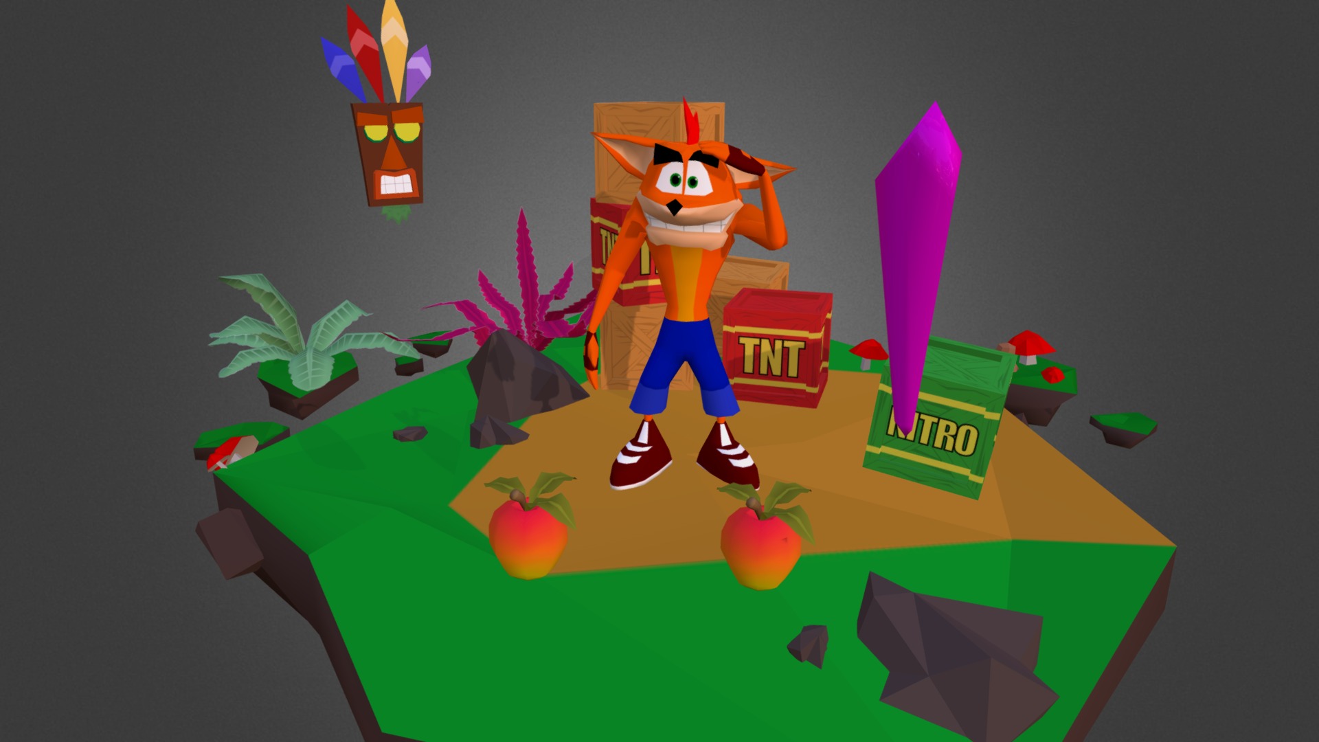 Crash Bandicoot - Animated Scene - 3D model by Vector_06 [b66c469 ...