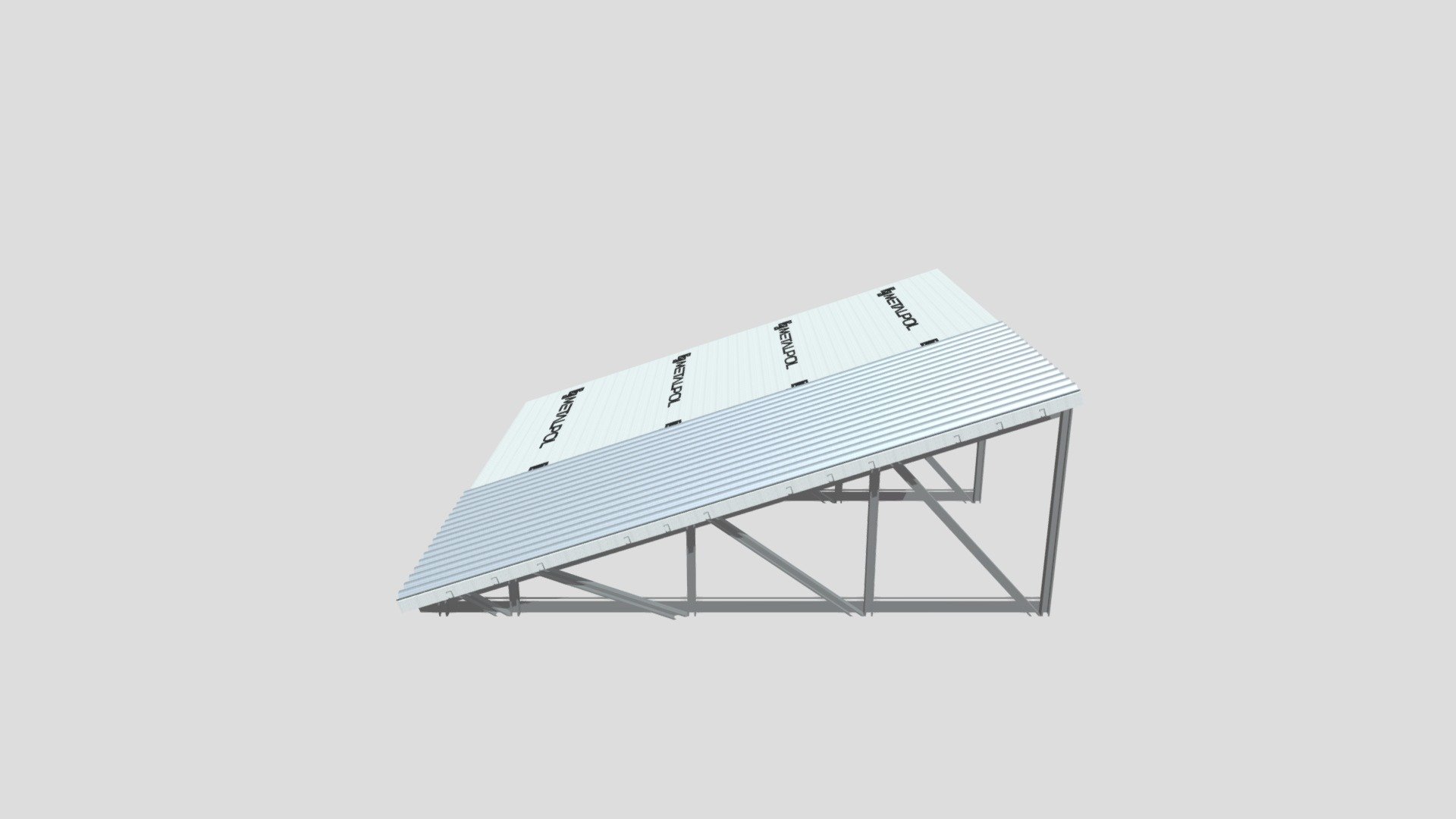 Panel Techo Metalpol - Download Free 3D model by proyectos_rct [b66c51a] - Sketchfab