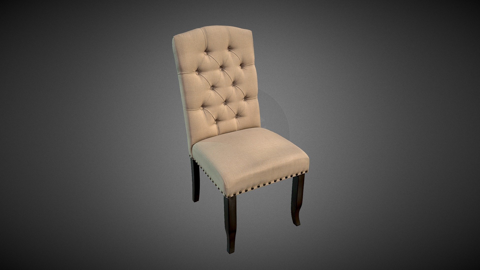 Tall Chair 01 SD-Fast 3D Scan Sample - Buy Royalty Free 3D model by ...