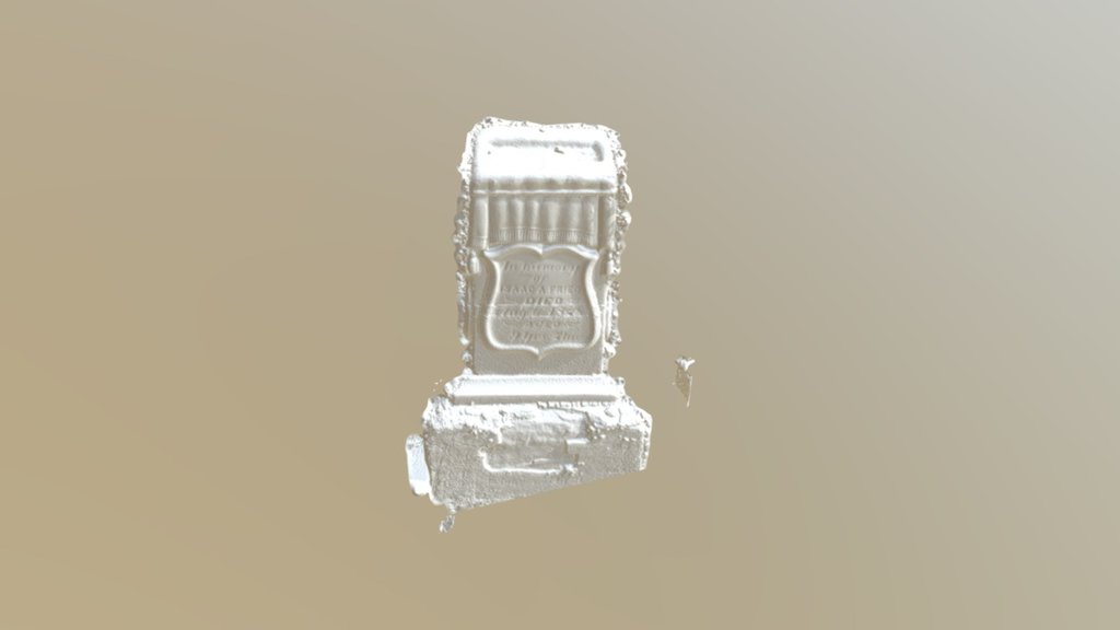 Isaac A. Fried - Monument Face - Download Free 3D model by Amanda.T ...