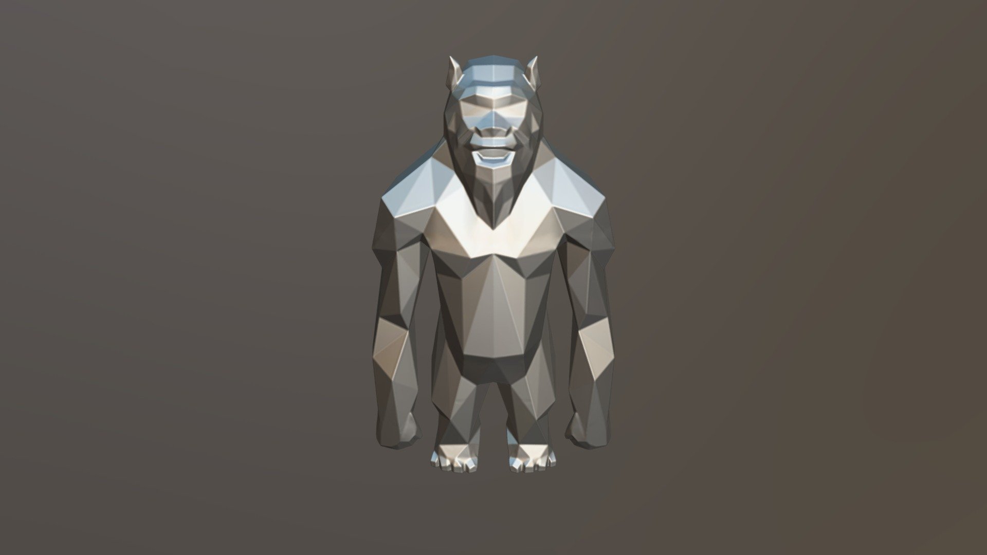 Faced Yeti - 3D model by Effigy [b66e52c] - Sketchfab