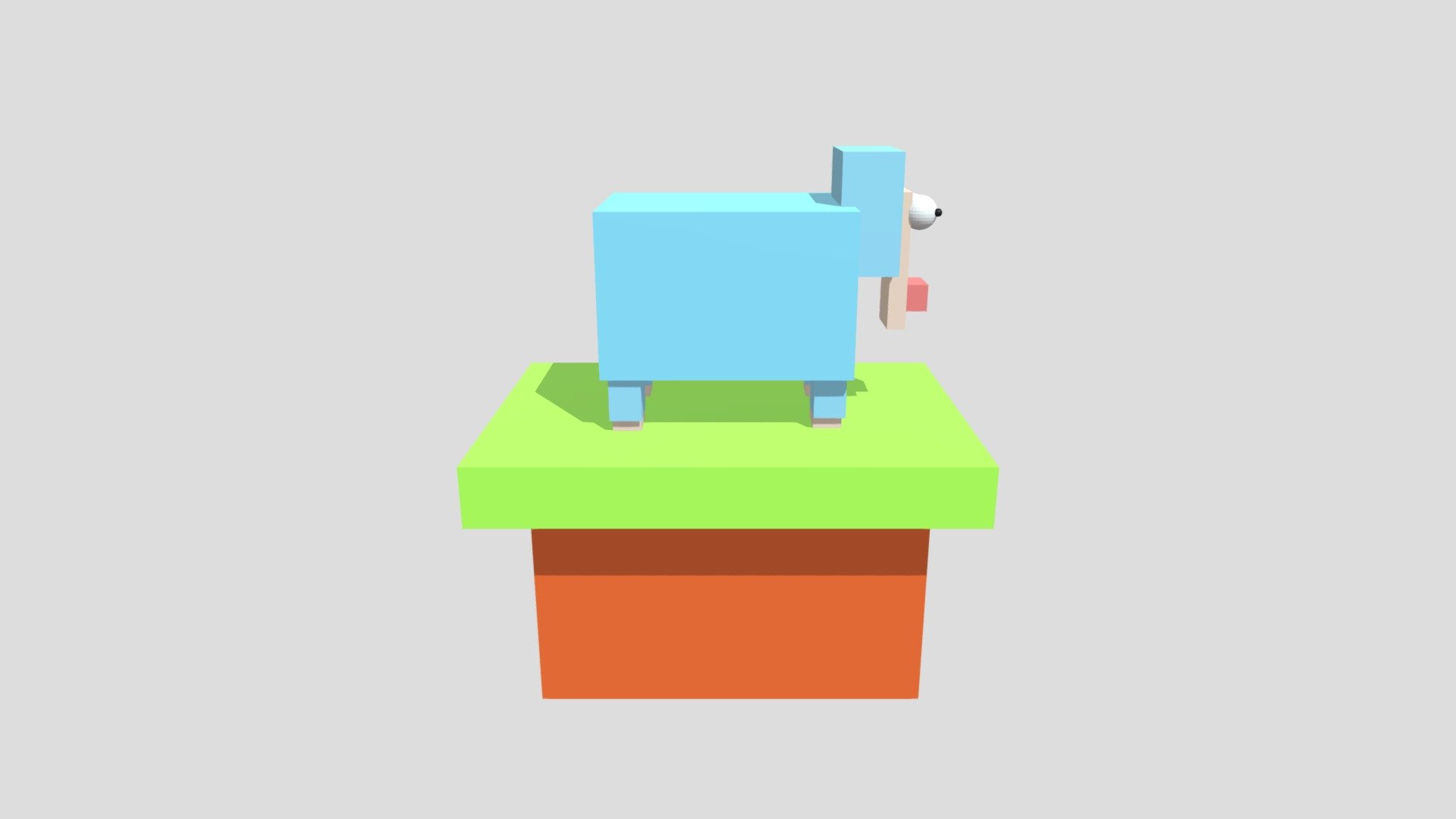 Lynn Stupid Sheep - Download Free 3D model by sherlynnlim [b66ebac ...
