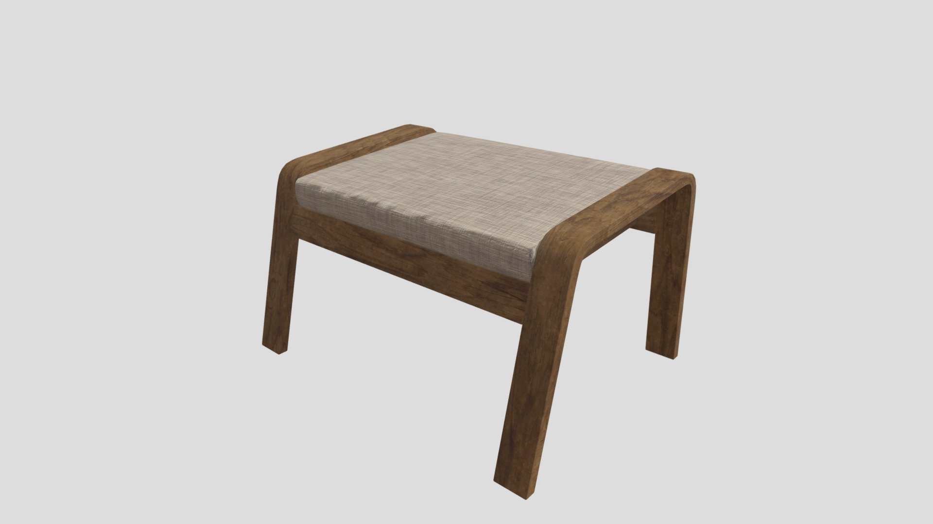 Foot Stool_6 - Buy Royalty Free 3D model by rebuilderai (@RebuilderAI ...
