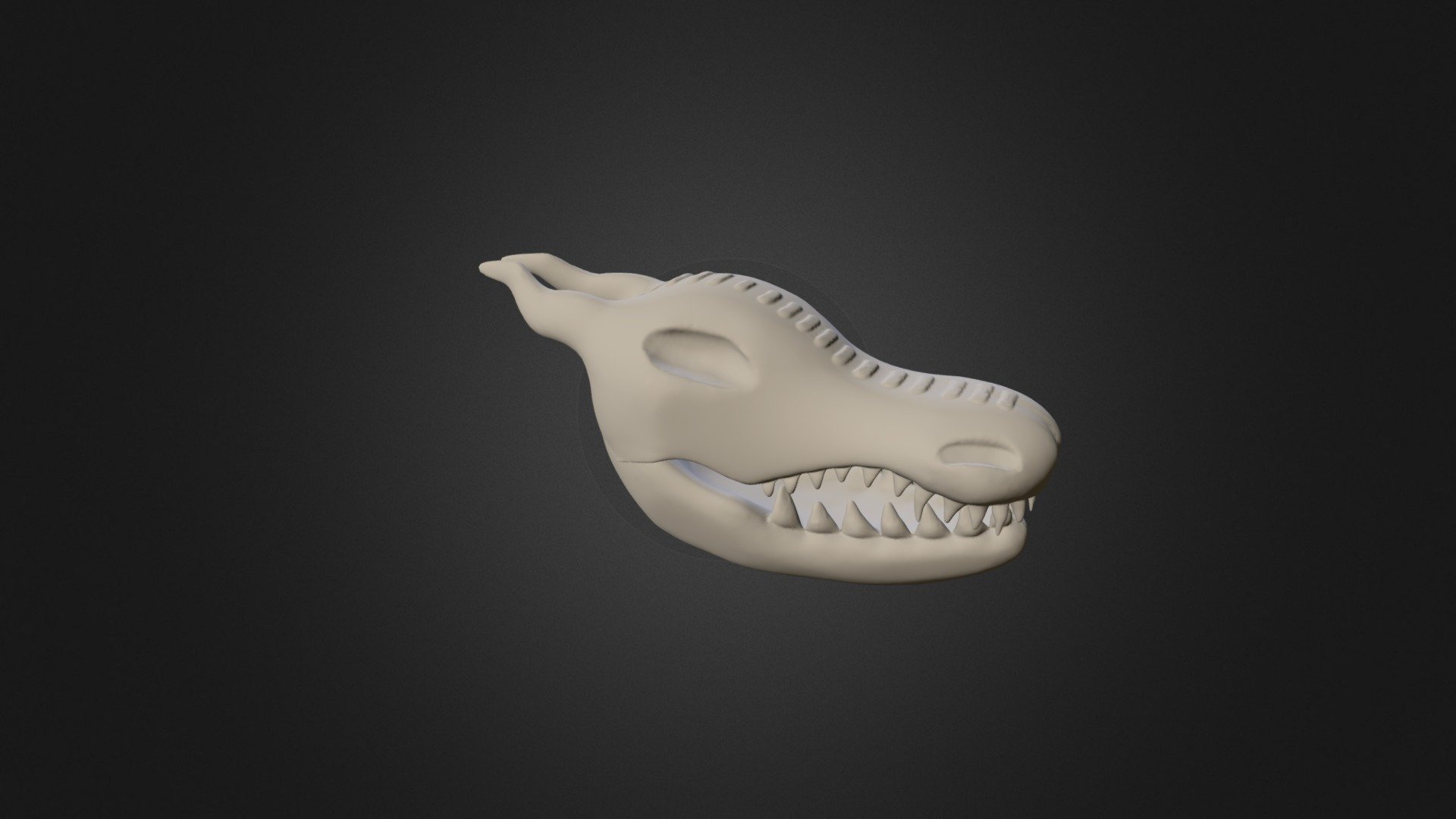 Full Dragon Skull - 3D model by ipuente [b672cfe] - Sketchfab