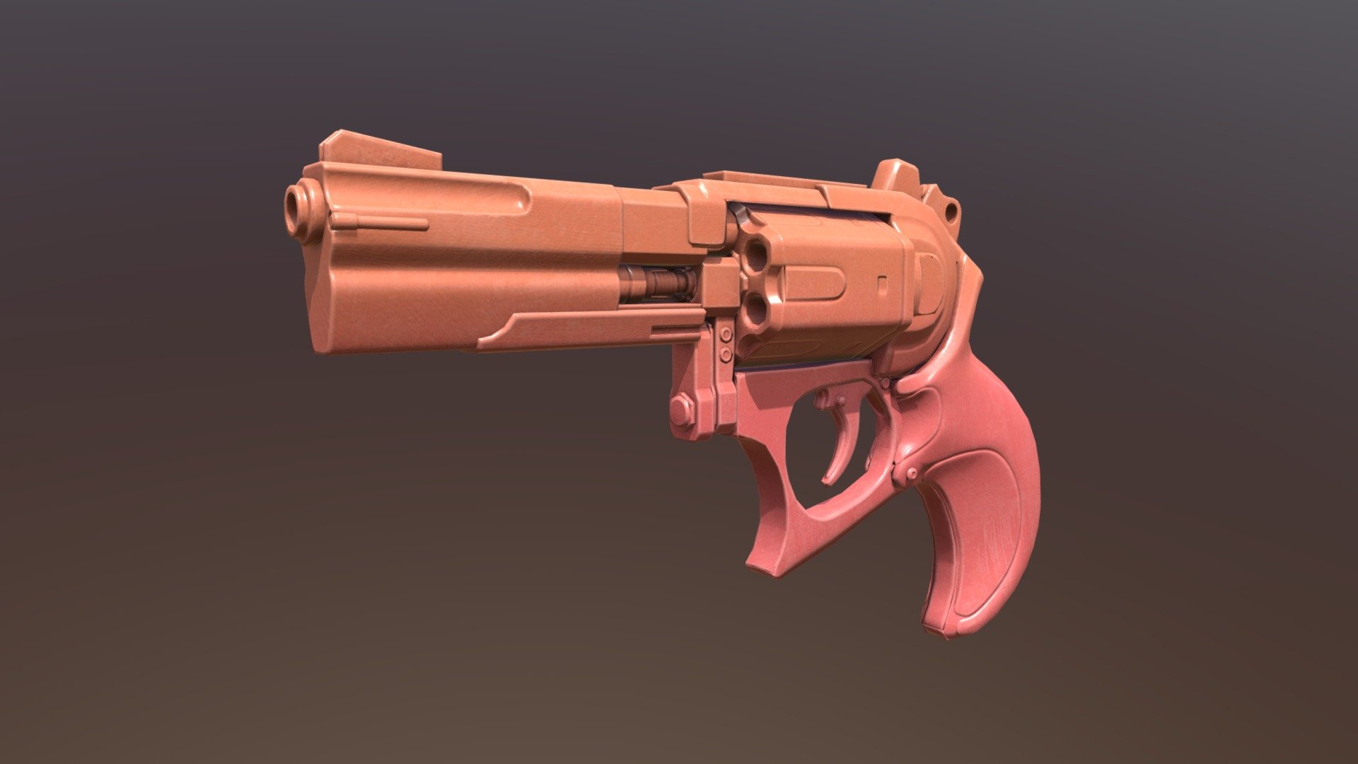 Revolver - 3D model by sebcorson [b673d4b] - Sketchfab