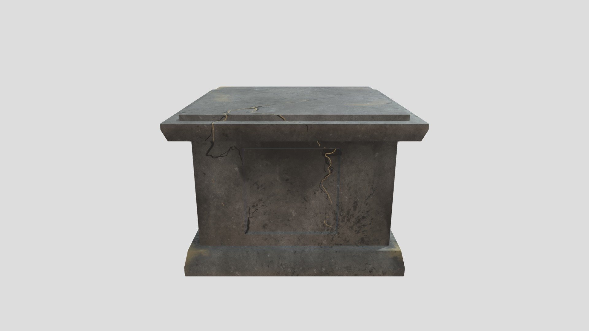 Statue stand - 3D model by saultyness [b67429a] - Sketchfab