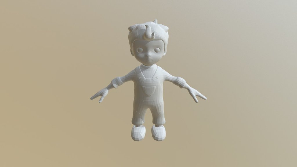 Stylized Character - 3D model by ageneralov [b674aa4] - Sketchfab