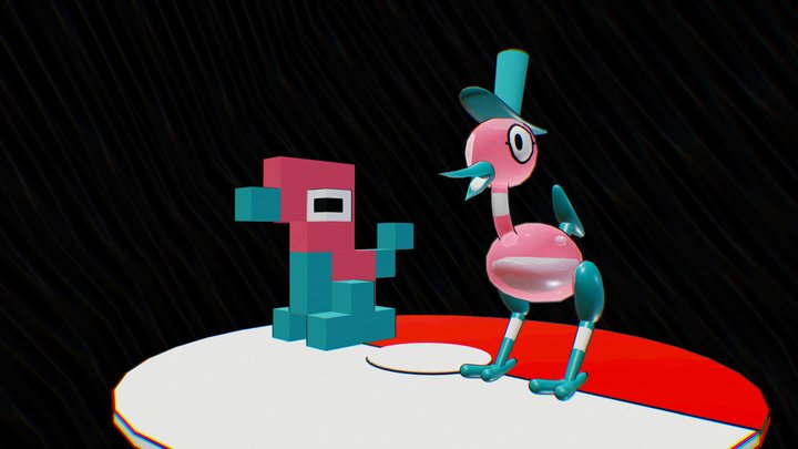 Porygon 3D models - Sketchfab