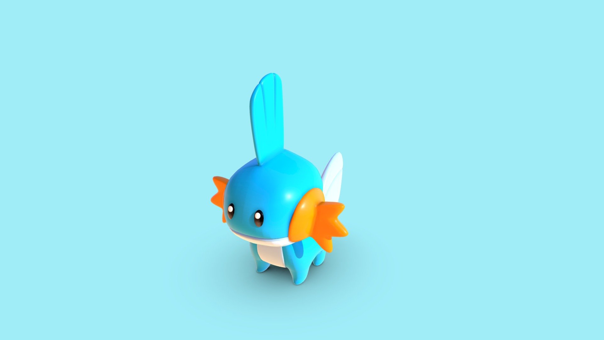Mudkip Pokemon - Buy Royalty Free 3D model by Cëre Productions ...