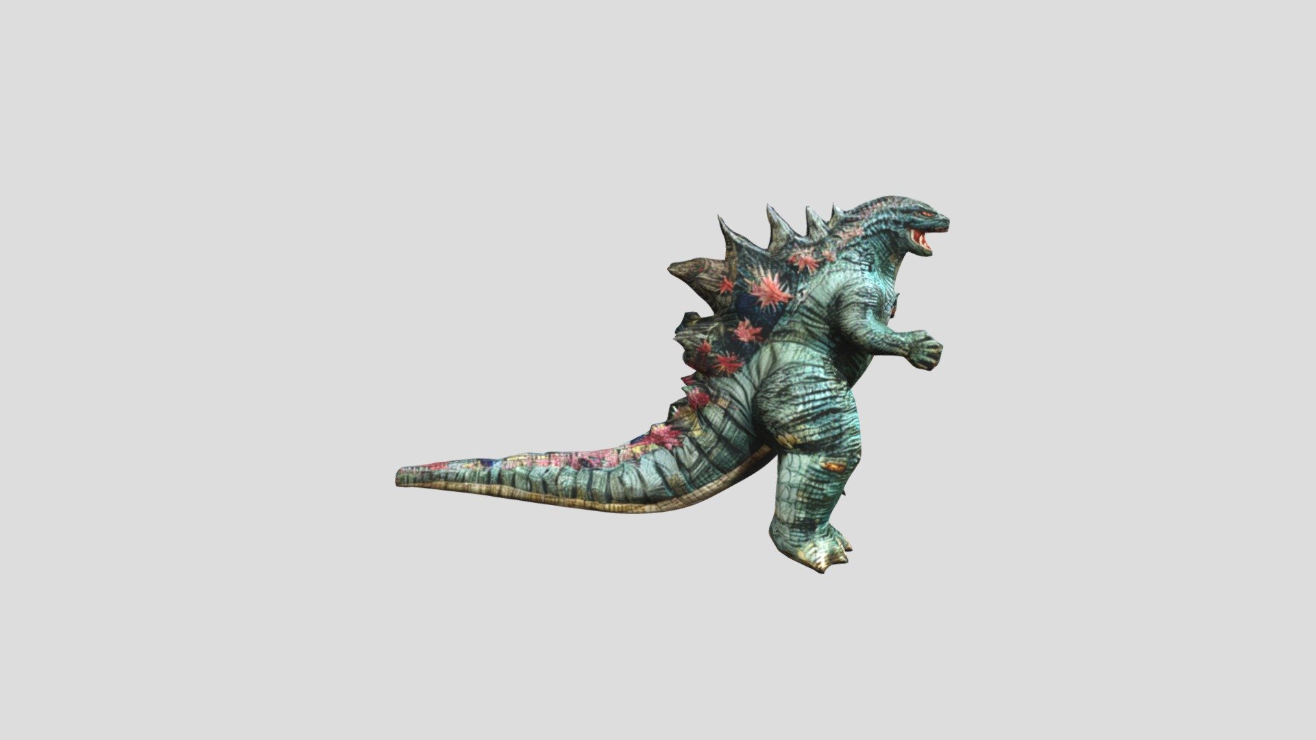 Godzilla Handmade - Download Free 3D model by mudasirlala66 [b67557f ...