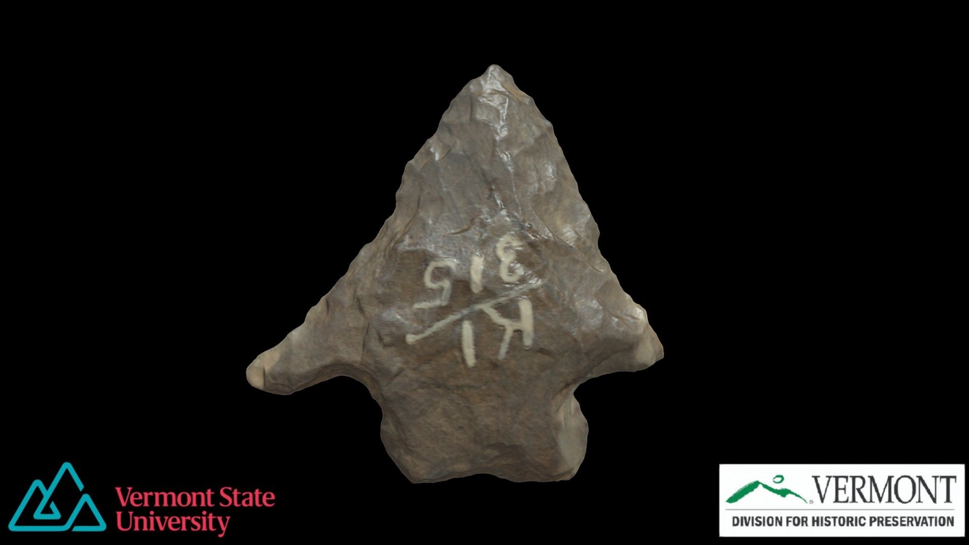 Projectile Point from the KI Site (KI 315) - Download Free 3D model by ...
