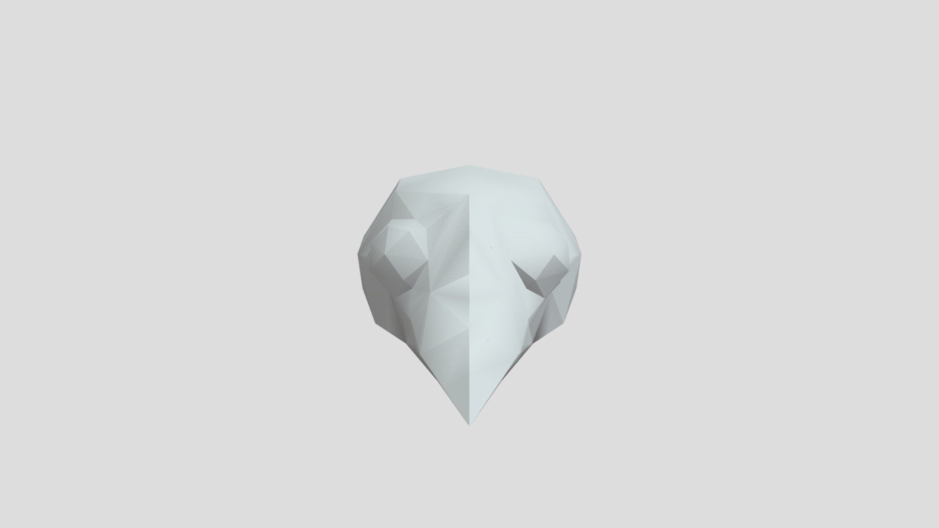 Low Poly Bird's Head - 3D model by top0087 [b67815b] - Sketchfab