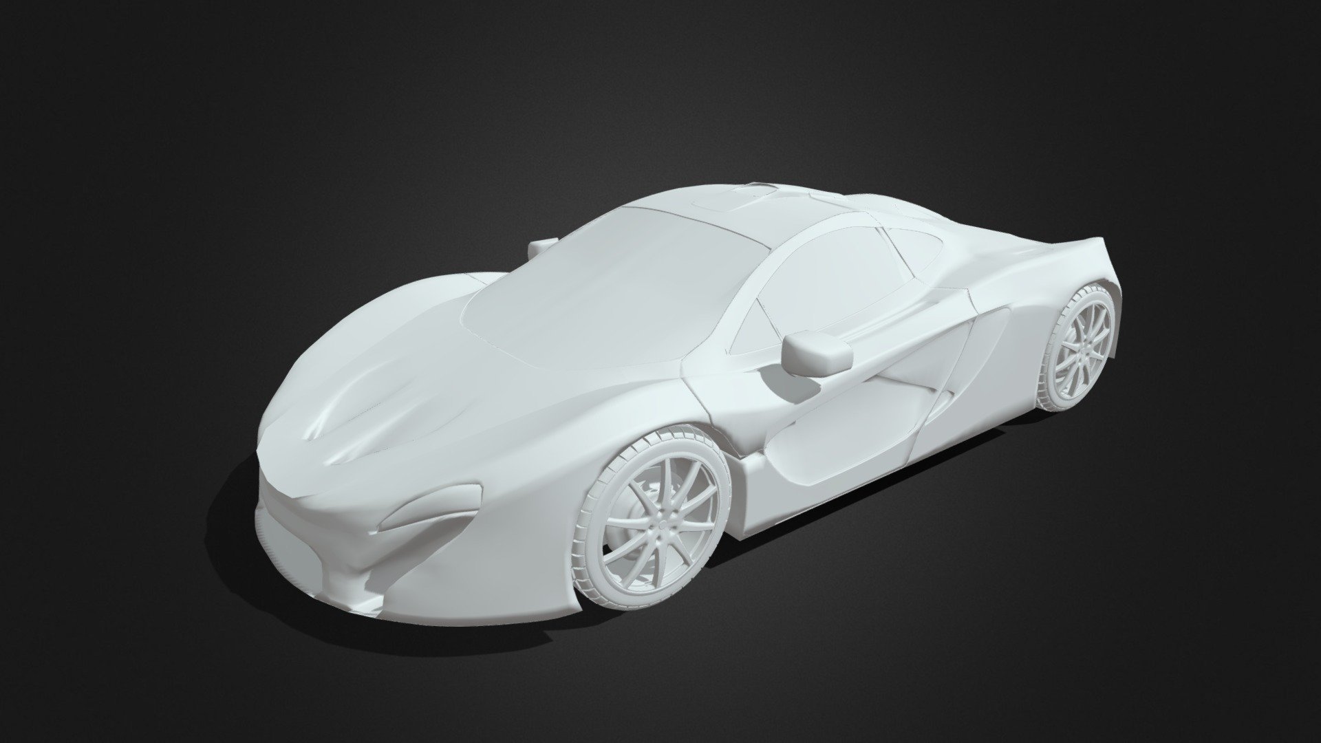 McLaren P1 - 3D model by Zanchox [b678458] - Sketchfab