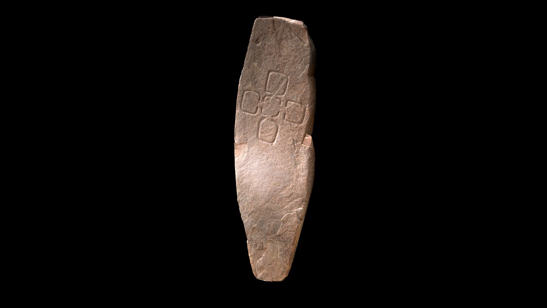 Ballelby Cross Slab (Manx Cross 49) - 3D model by manxnationalheritage ...
