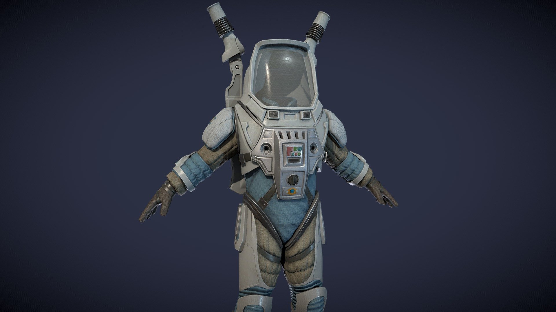 High tech suit - 3D model by buzzkirill [b67c160] - Sketchfab