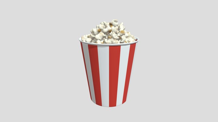 Popcorn 3D models - Sketchfab