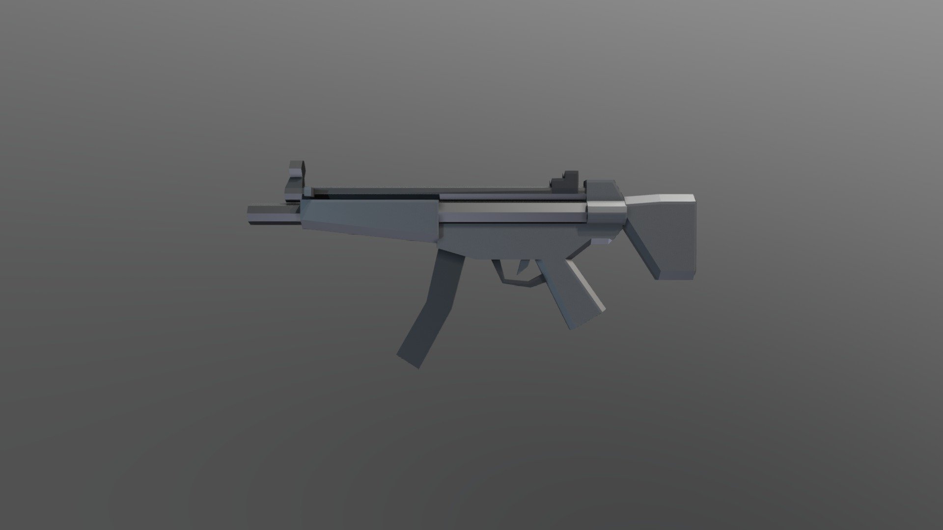 [Free To Use] Low-Poly MP5 - Download Free 3D model by C. D. Chuck ...