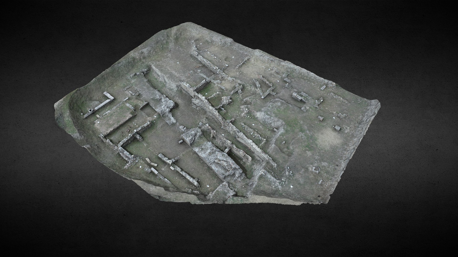 SCUPI, Fortification Wall, Skopje, Macedonia - Download Free 3D model ...