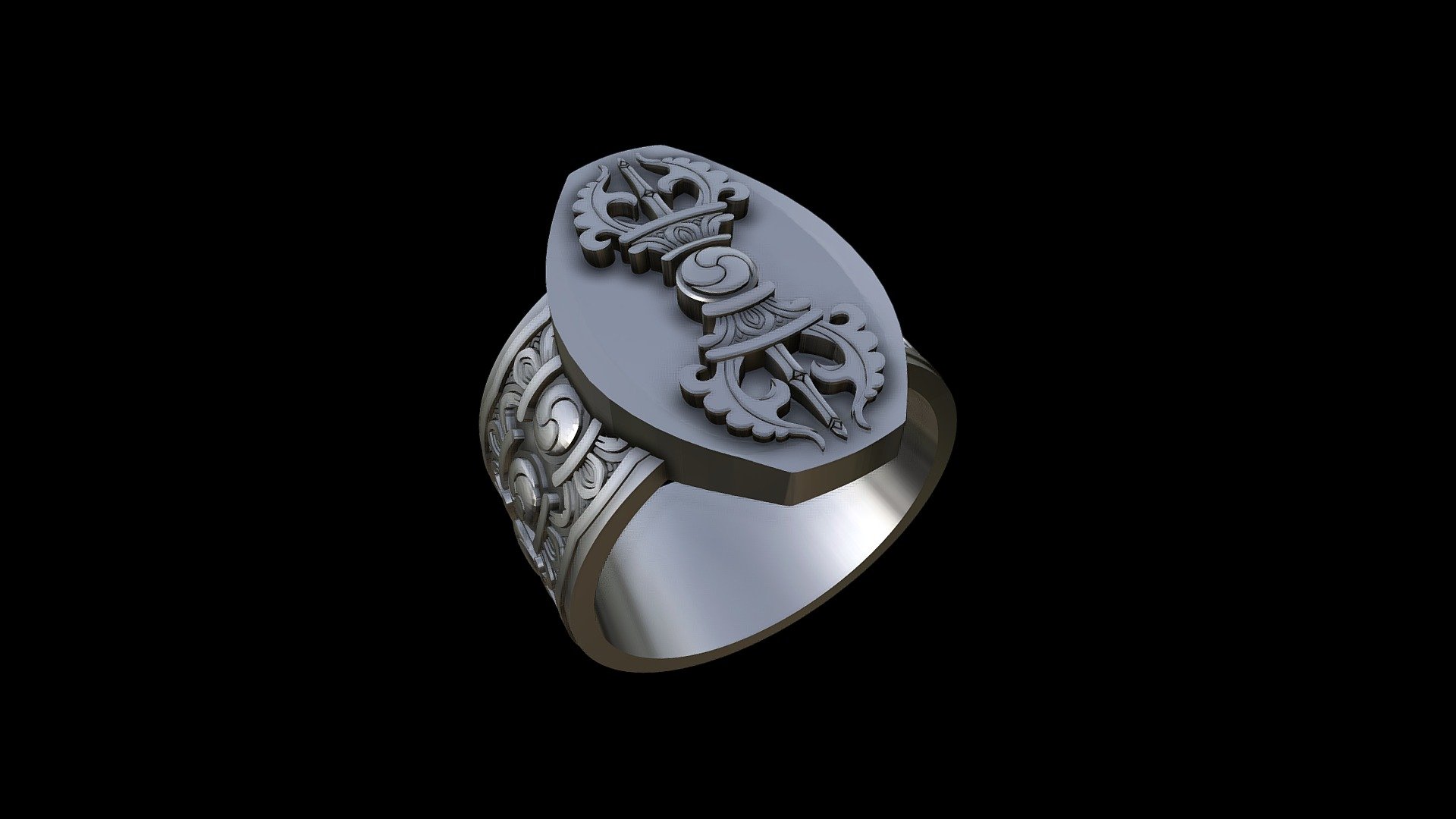 Vajra Ring - 3D model by NiTrideDesign [b685177] - Sketchfab