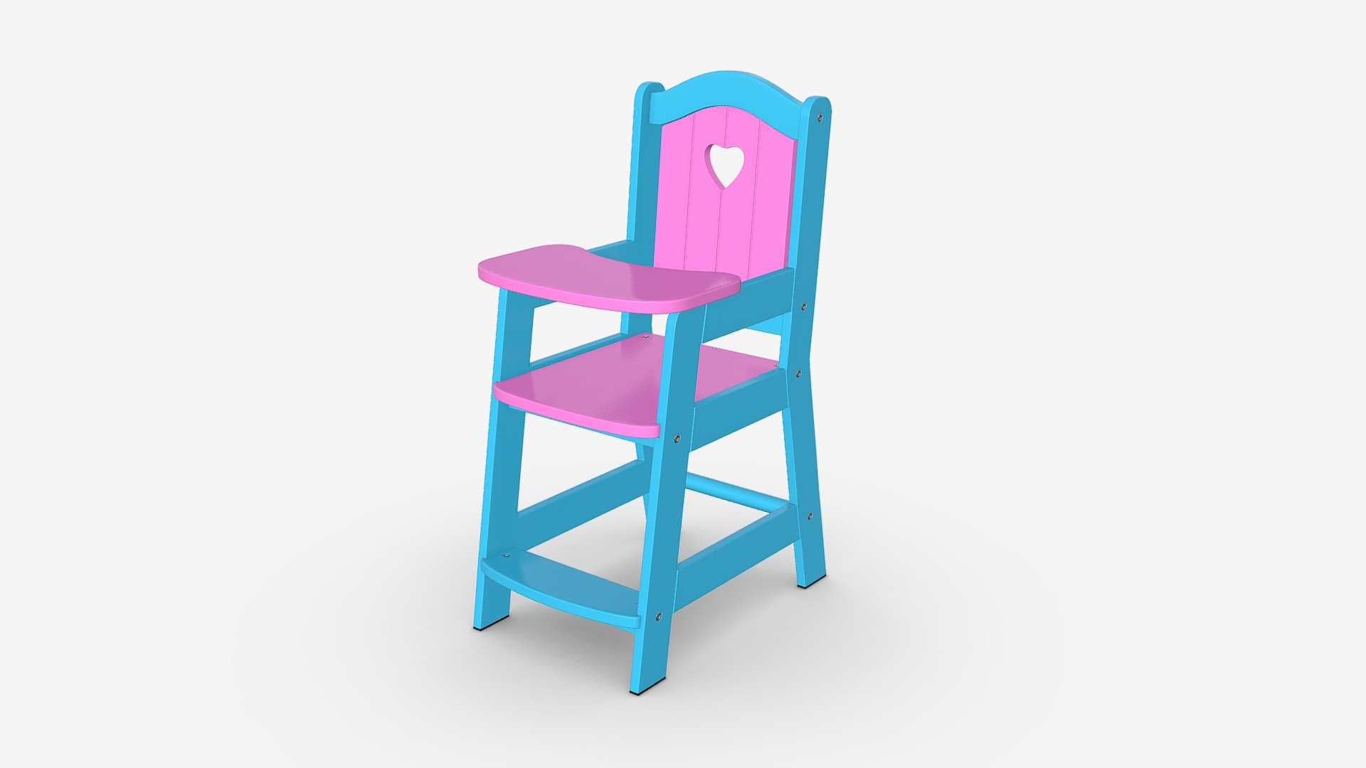 Play dolls high chair v2 - Buy Royalty Free 3D model by HQ3DMOD ...
