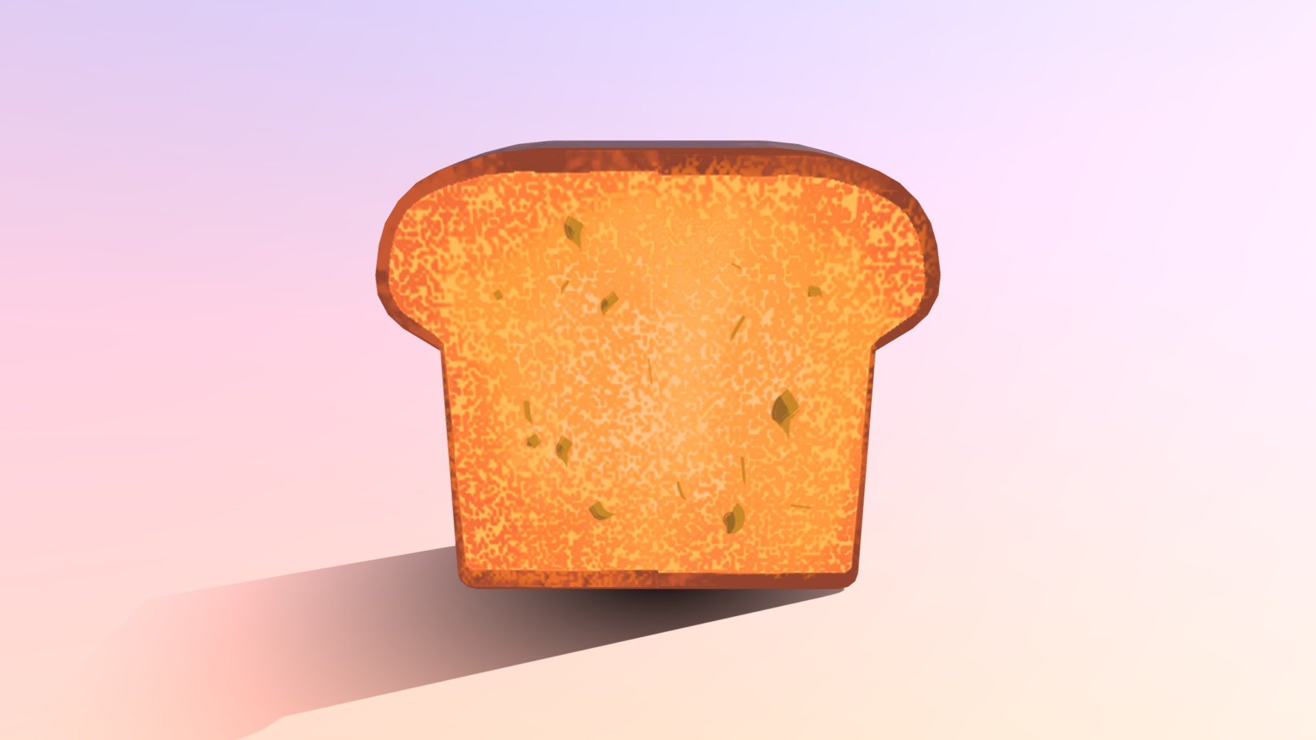Texas Toast - Download Free 3D model by Fish Tank (@fish-tank) [b6881cf ...
