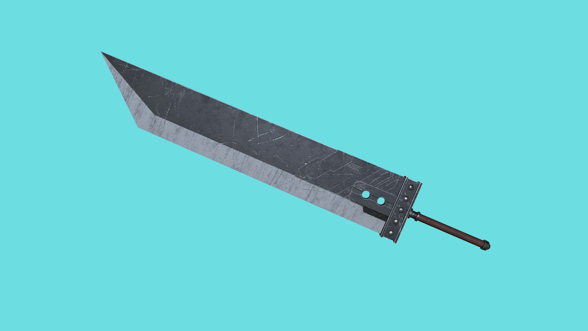 Buster Sword - 3D model by Manuel Oteros Crespo (@animanu717) [b689290 ...