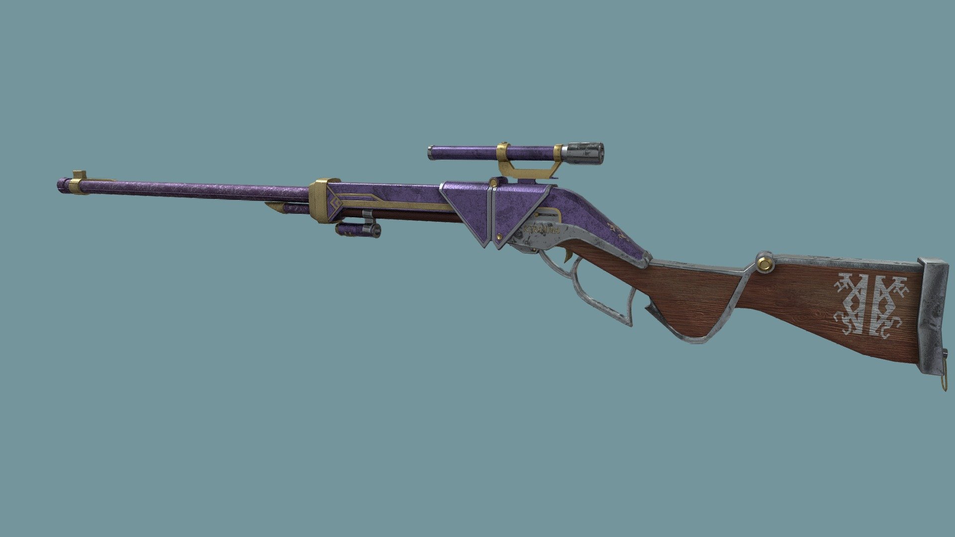 Caitlyn's Rifle - Download Free 3D model by Zerostyle (@hoanganh.trine ...